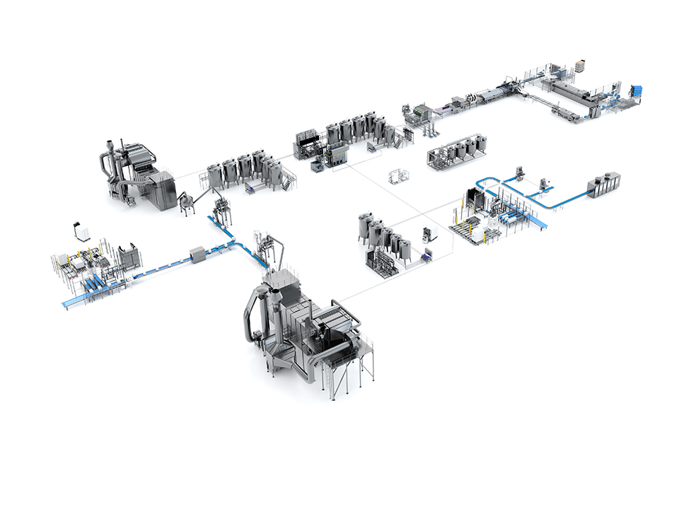 Large Liquid and Powder Processing Factory | Sanovo Technology