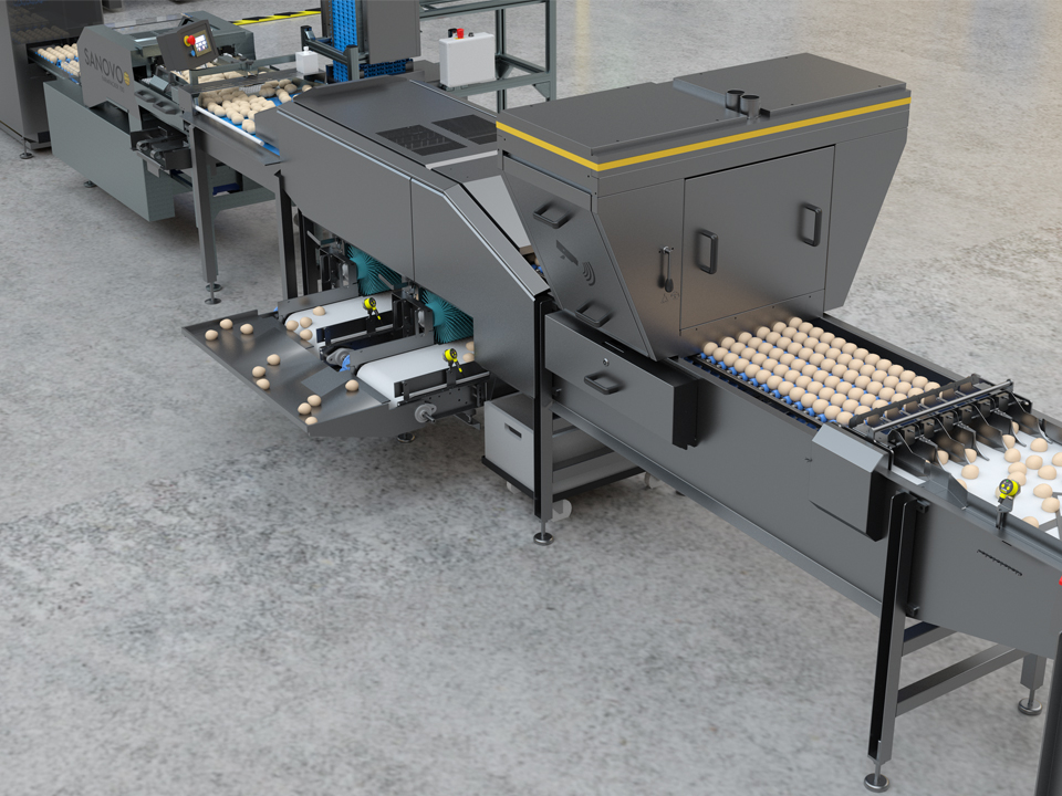 AI Egg Grading on Farms – Automate Quality Control & Sorting | Sanovo ...