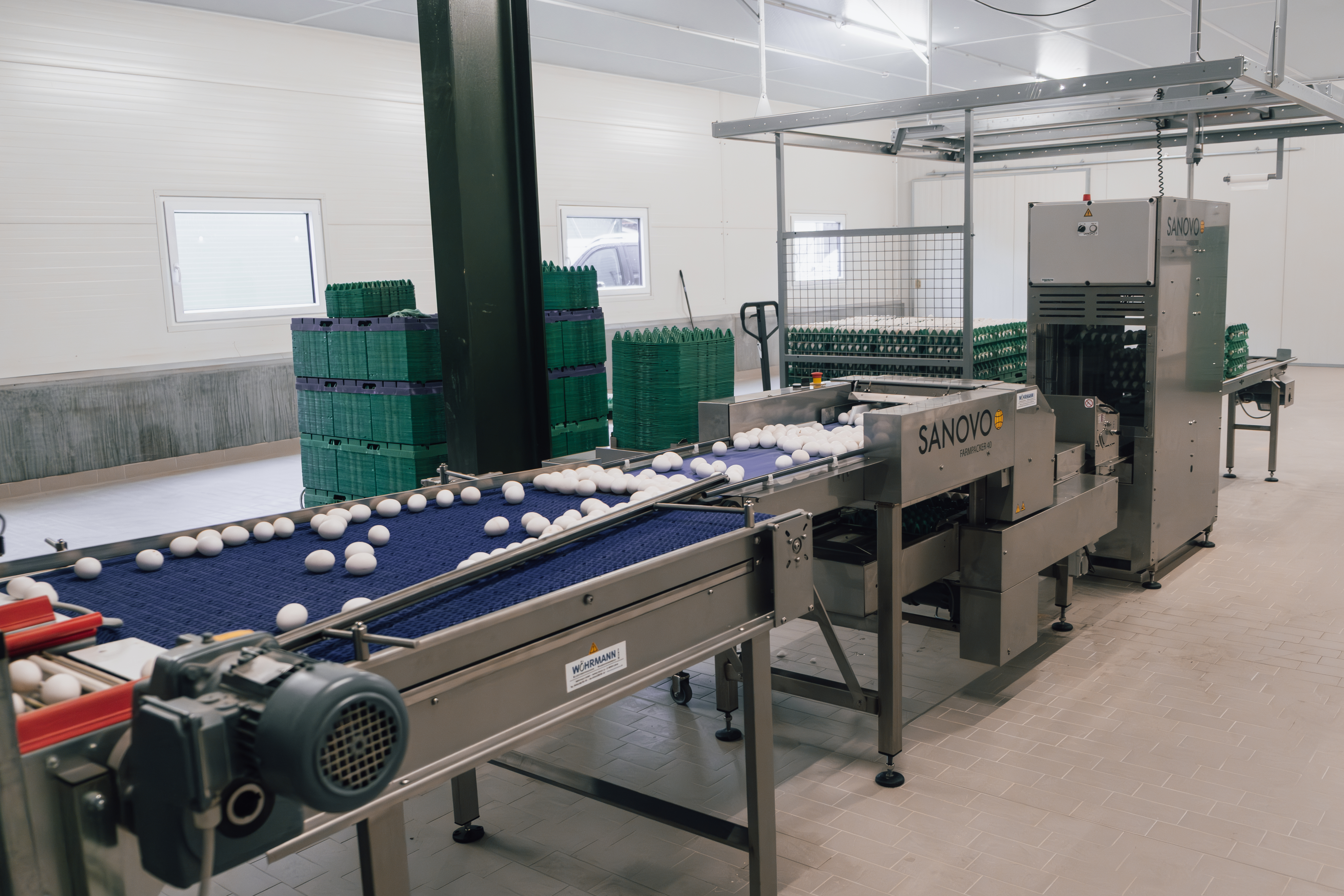 Farmpacker 40 | Compact Egg Packer Machine for Small Farms | Sanovo ...