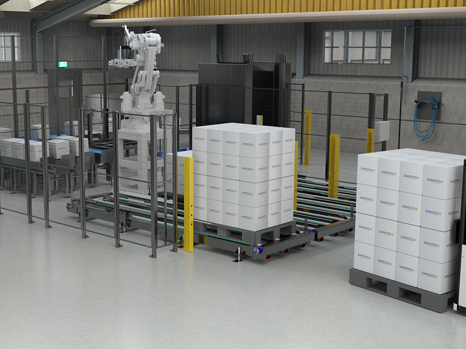 Large sized egg grading & packing station | Industrial Egg Sorting ...