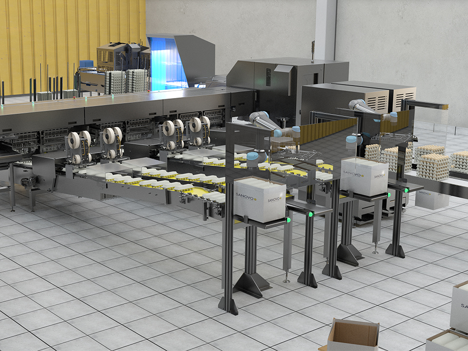 Small Egg Grading Machine | Affordable & Efficient Egg Sorting for Farms | Sanovo Technology