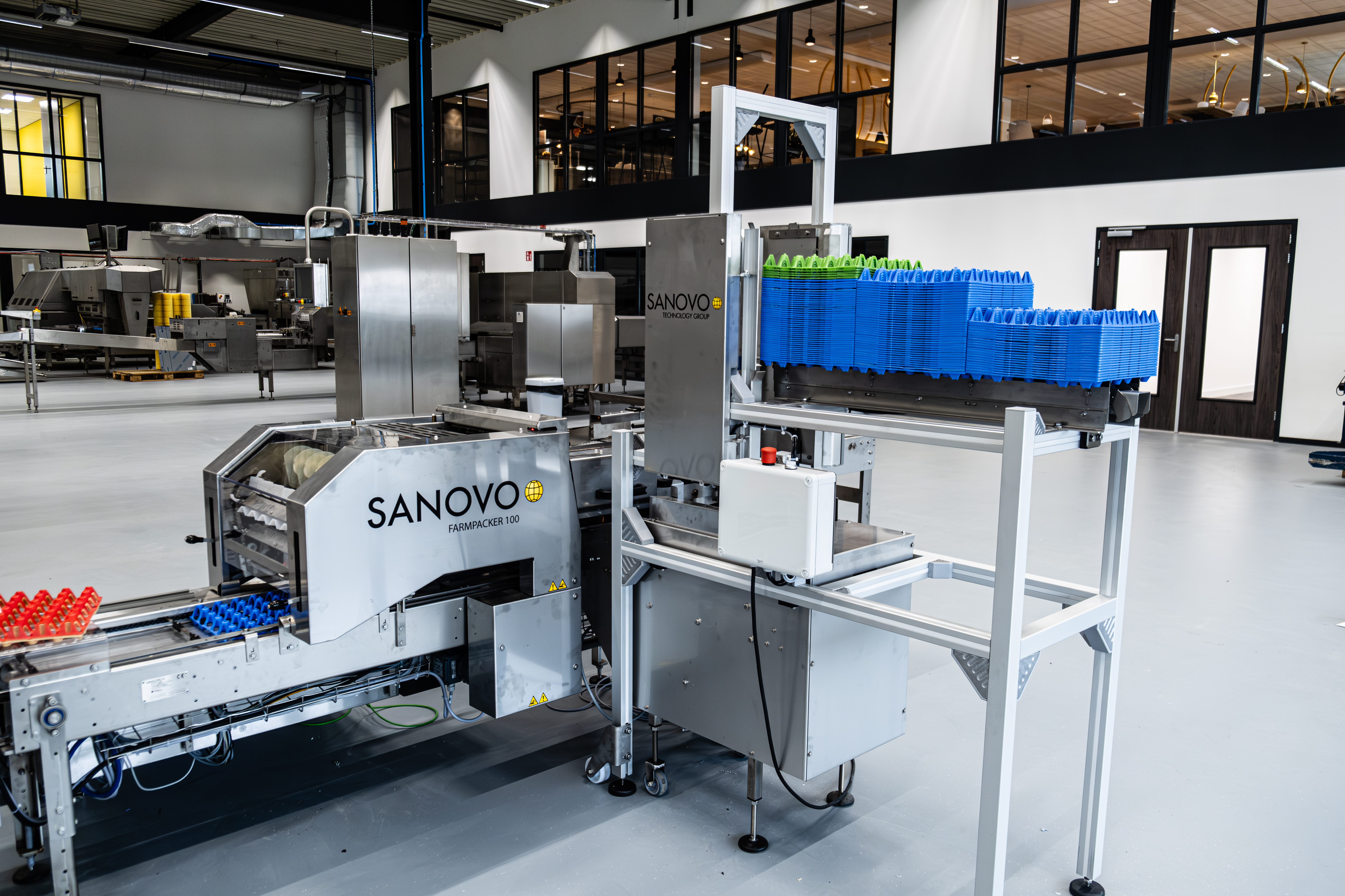 Tray Buffer para desapiladores | Mejore la eficiencia de Farmpacker ...