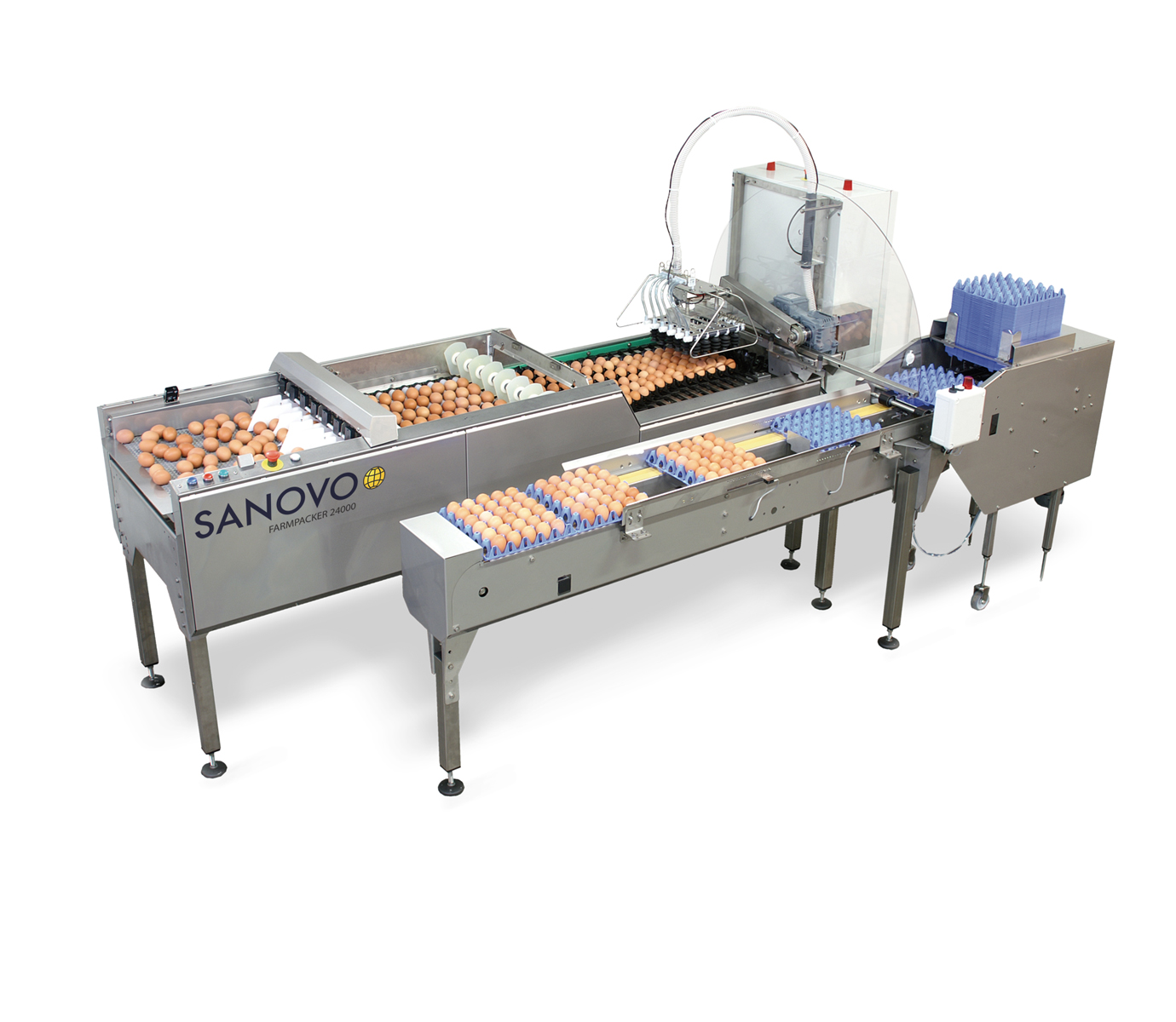 Farmpacker 24000 | Gentle and Flexible Egg Packing Solution | Sanovo ...