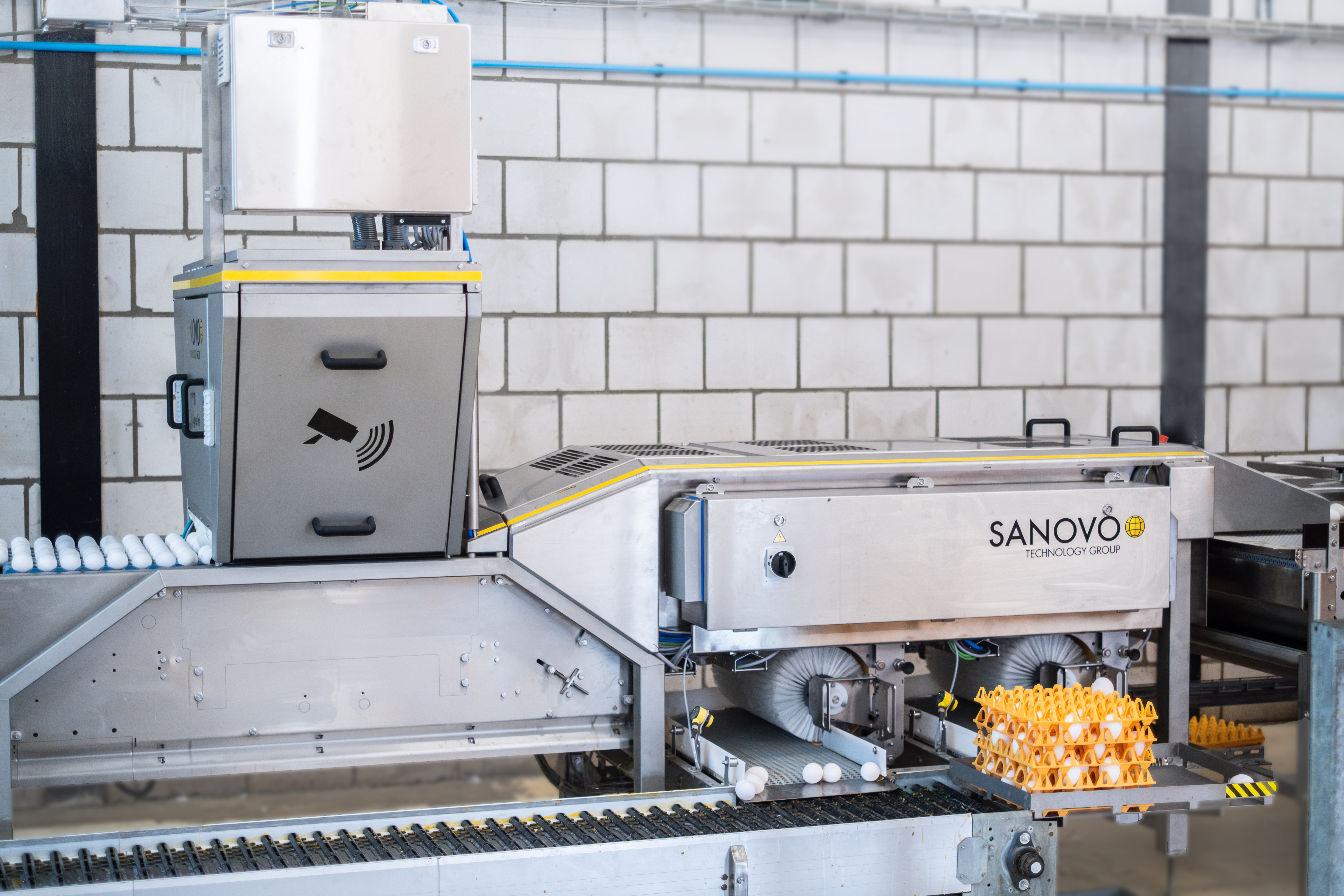 AI Egg Sorting | Farm Intelligence Unit by SANOVO | Sanovo Technology