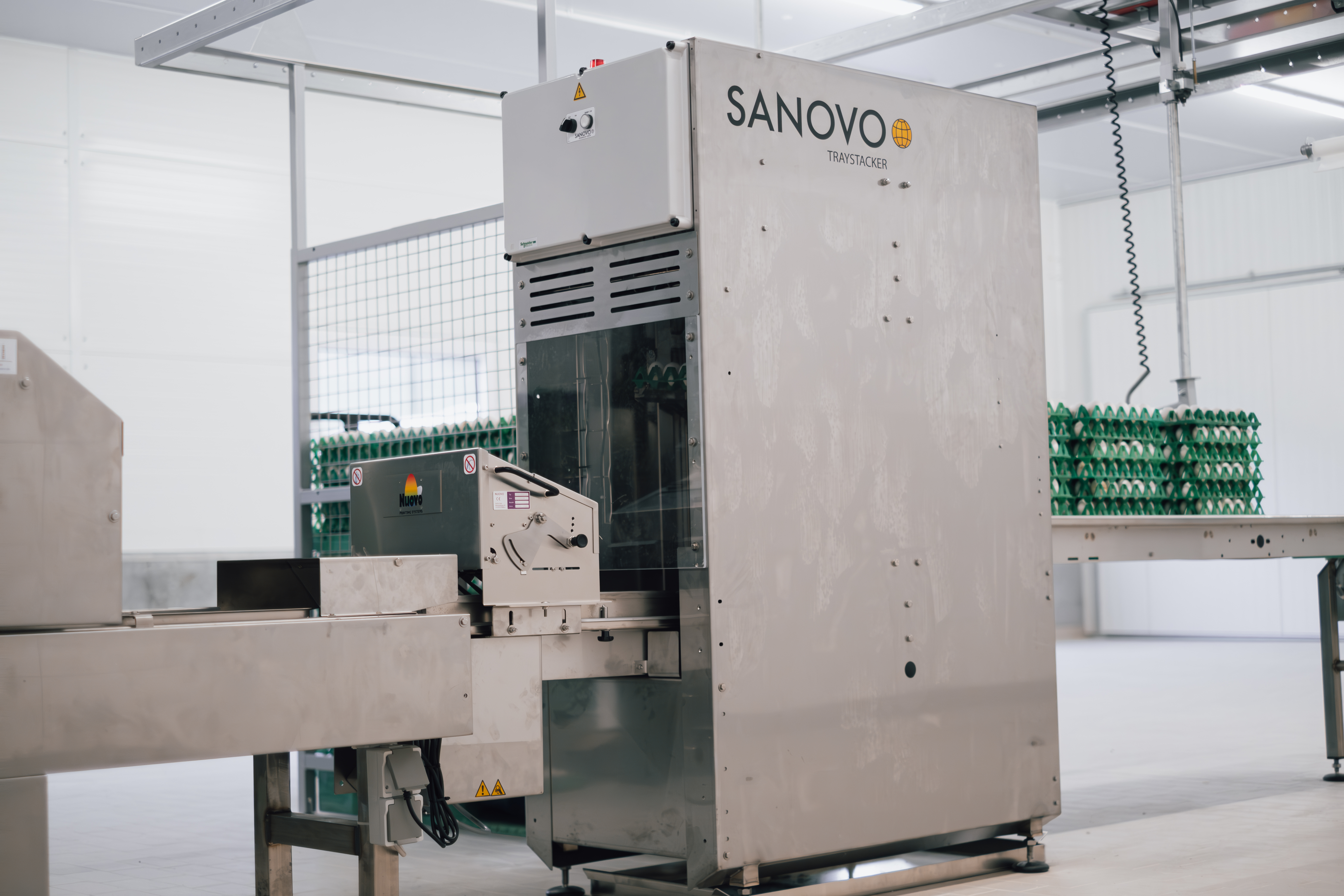 Tray Stacker SX40 | Automated Egg Tray Stacking for Farm Efficiency ...