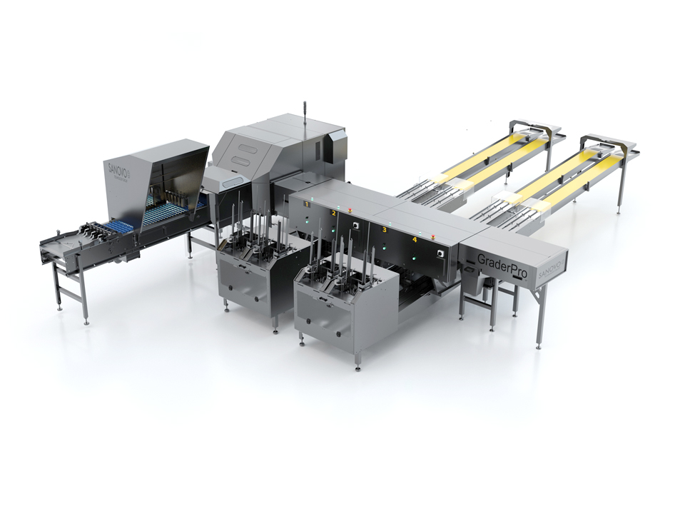 GraderPro 75 - Efficient & Reliable Egg Sorting Solutions | Sanovo ...
