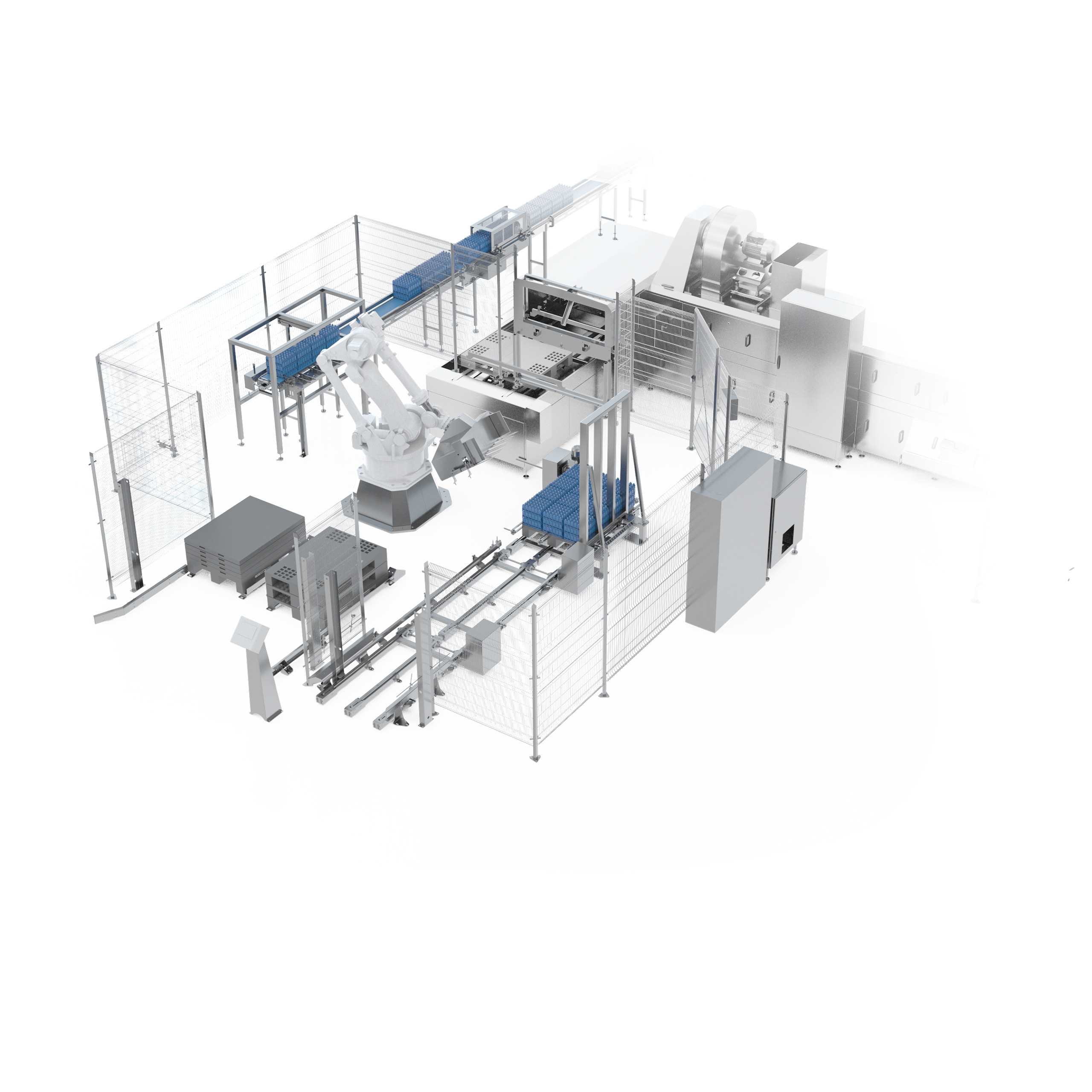 Cargo Palletizer (Egg Pallets)| Automate Pallet and Interlayer Handling ...