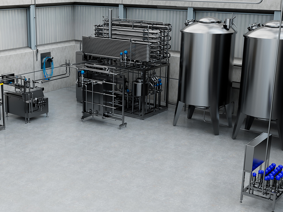 Large Liquid and Powder Processing Factory | Sanovo Technology